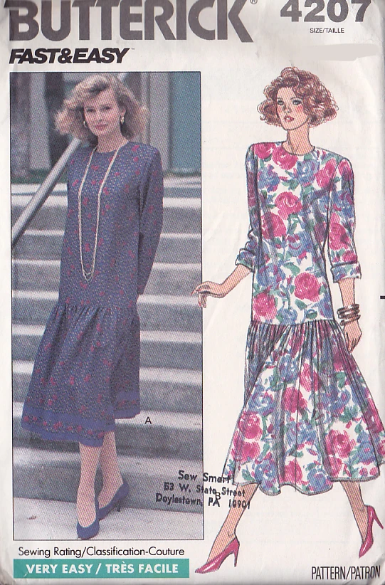 Butterick 4207 B | Vintage Sewing Patterns | Fandom