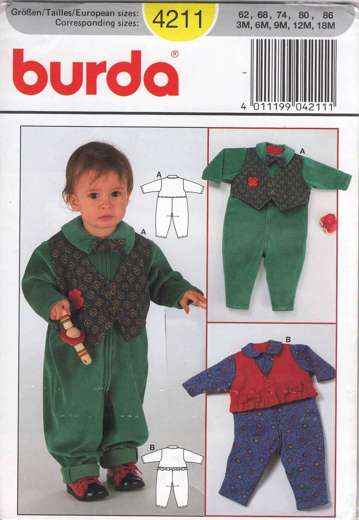 Burda 4211 | Vintage Sewing Patterns | Fandom