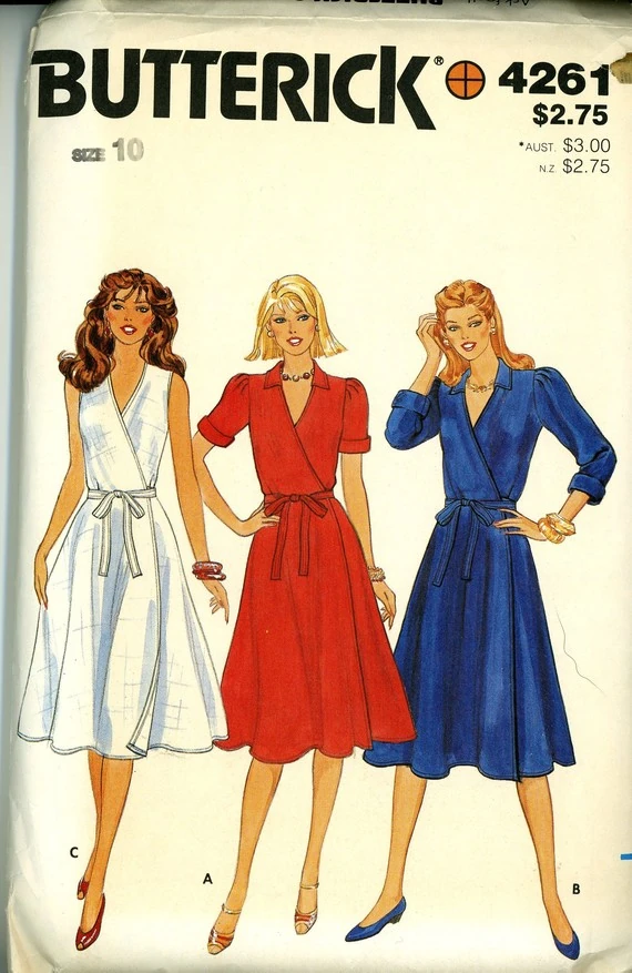 Butterick 4261 A | Vintage Sewing Patterns | Fandom