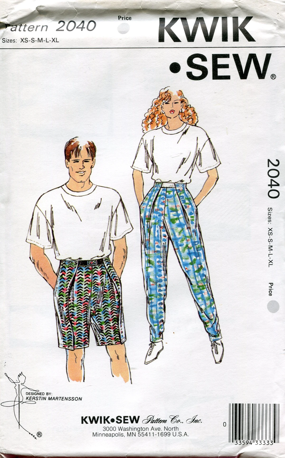 Kwik Sew 2040 | Vintage Sewing Patterns | Fandom