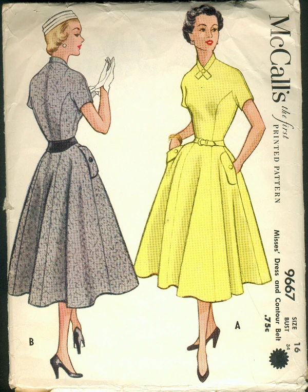 McCall's 9667 | Vintage Sewing Patterns | Fandom