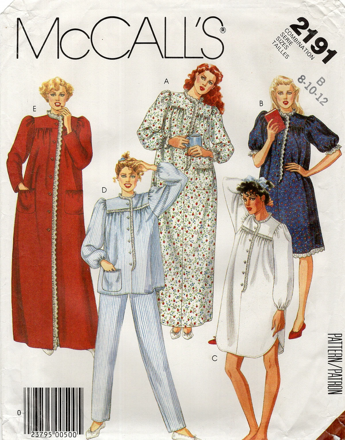 McCall's 2191 A | Vintage Sewing Patterns | Fandom