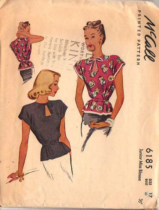 McCall 6185 | Vintage Sewing Patterns | Fandom