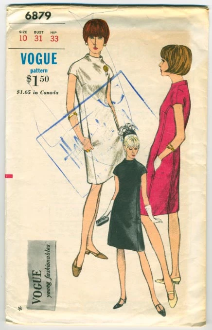 Vogue 6879 A | Vintage Sewing Patterns | Fandom