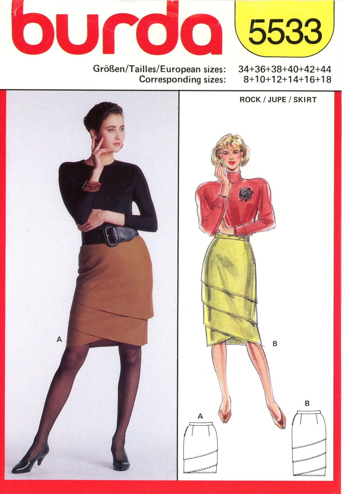 Burda 5533 | Vintage Sewing Patterns | Fandom