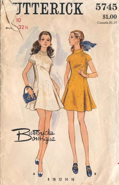 Butterick 5745 | Vintage Sewing Patterns | Fandom
