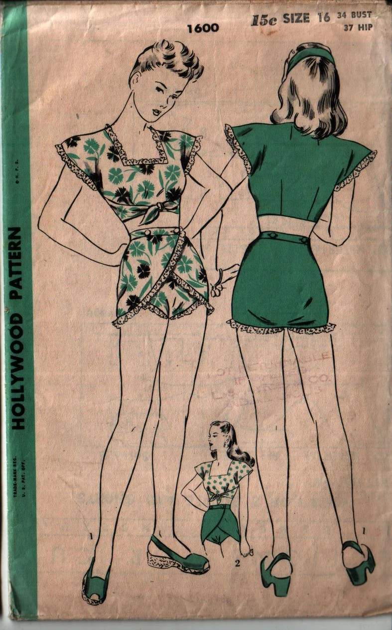 Hollywood 1600 | Vintage Sewing Patterns | Fandom