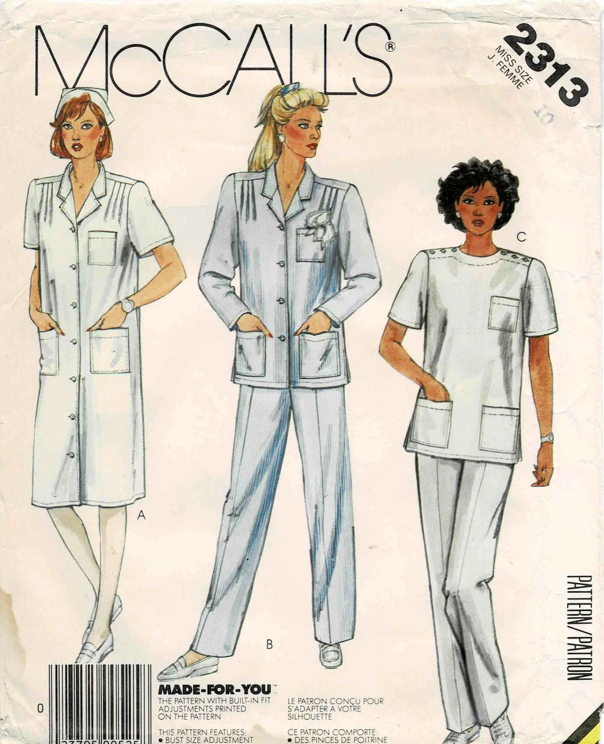 McCall's 2313 B | Vintage Sewing Patterns | Fandom