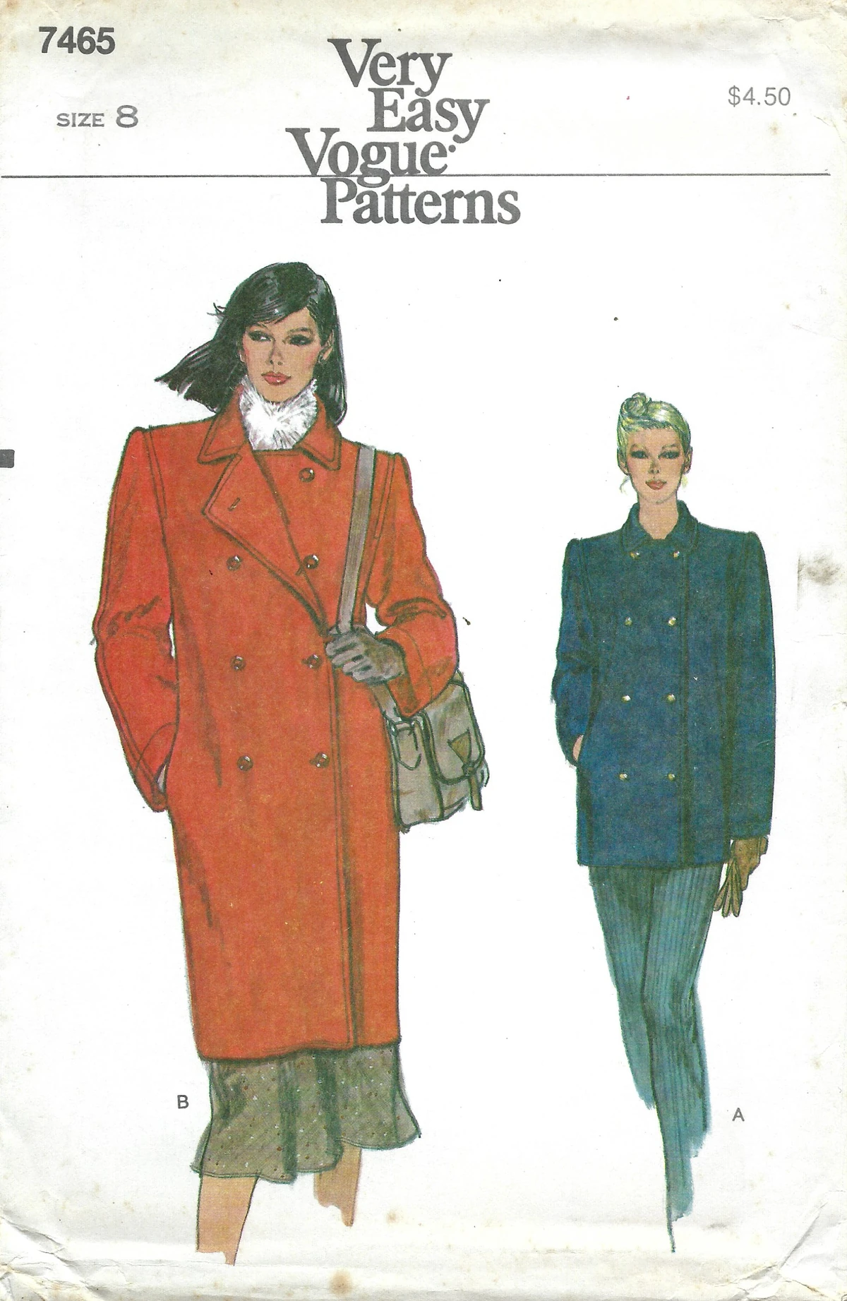Vogue 7465 | Vintage Sewing Patterns | Fandom