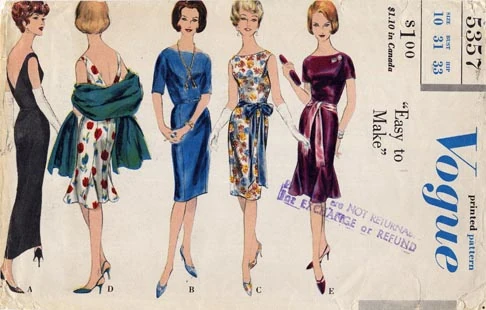 Vogue 5357 | Vintage Sewing Patterns | Fandom