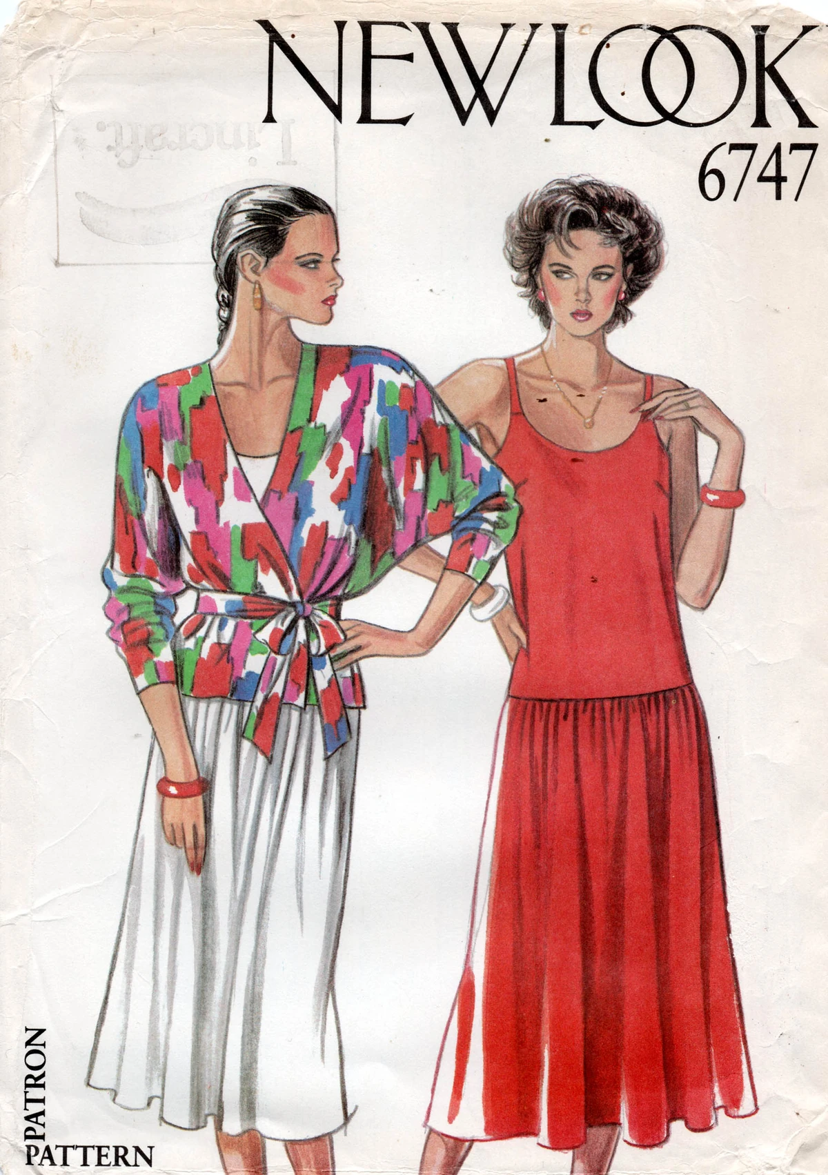New Look 6747 | Vintage Sewing Patterns | Fandom