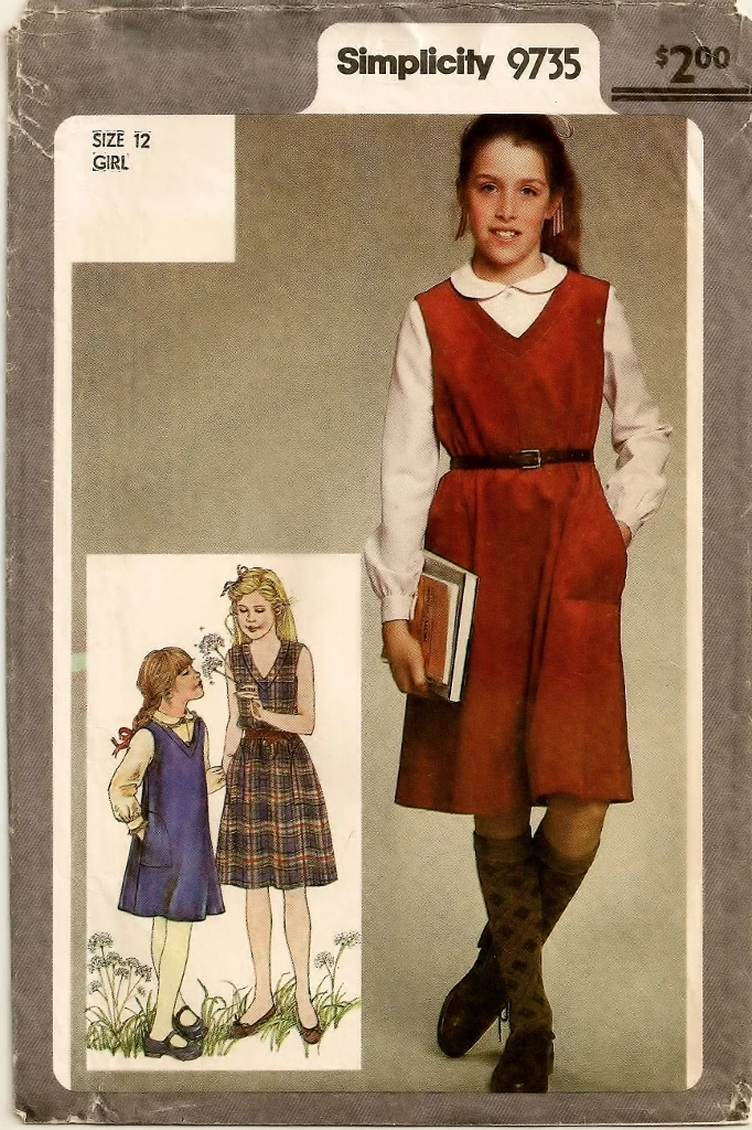 Simplicity 9735 A | Vintage Sewing Patterns | Fandom