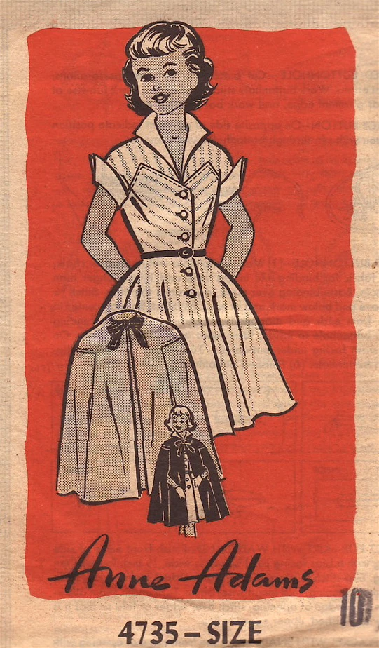 Anne Adams 4735 | Vintage Sewing Patterns | Fandom