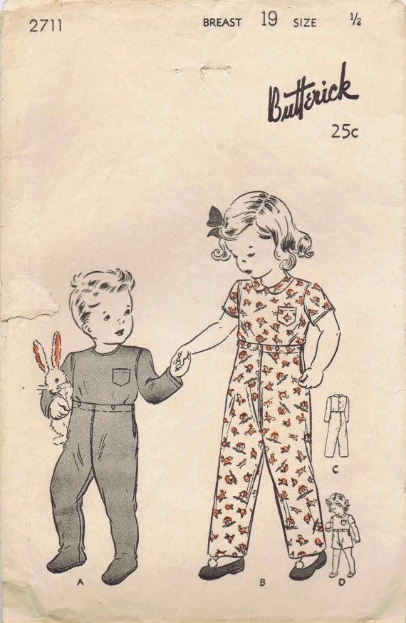 Butterick 2711 A | Vintage Sewing Patterns | Fandom