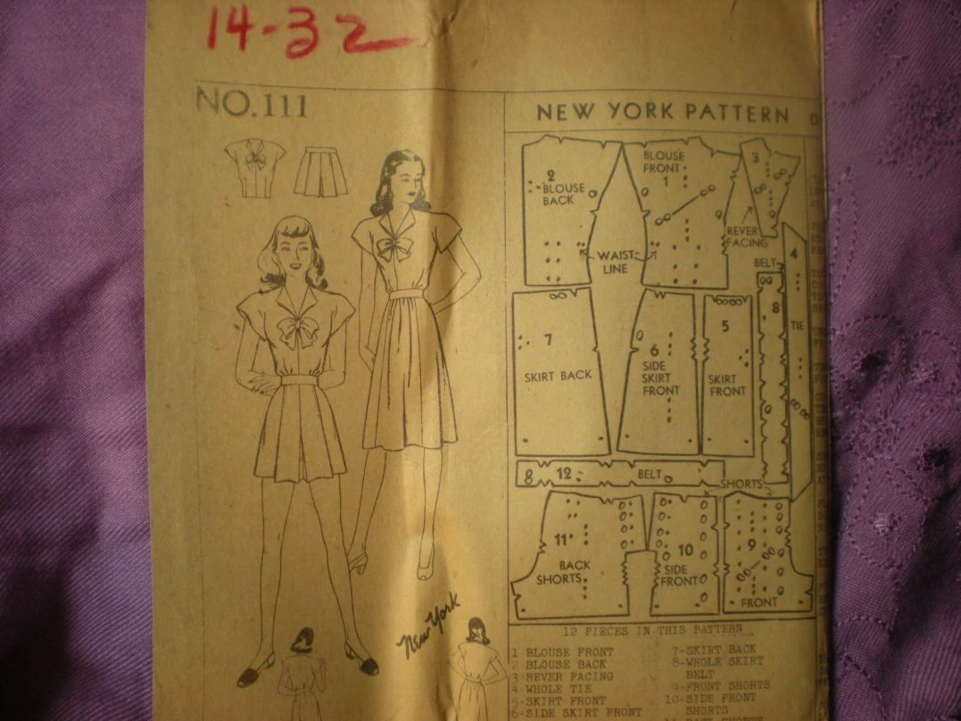 New York 111 | Vintage Sewing Patterns | Fandom