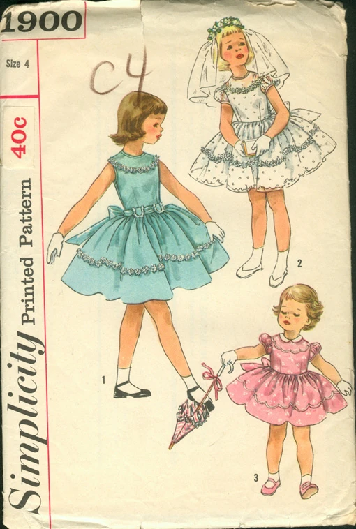 Simplicity 1900 | Vintage Sewing Patterns | Fandom
