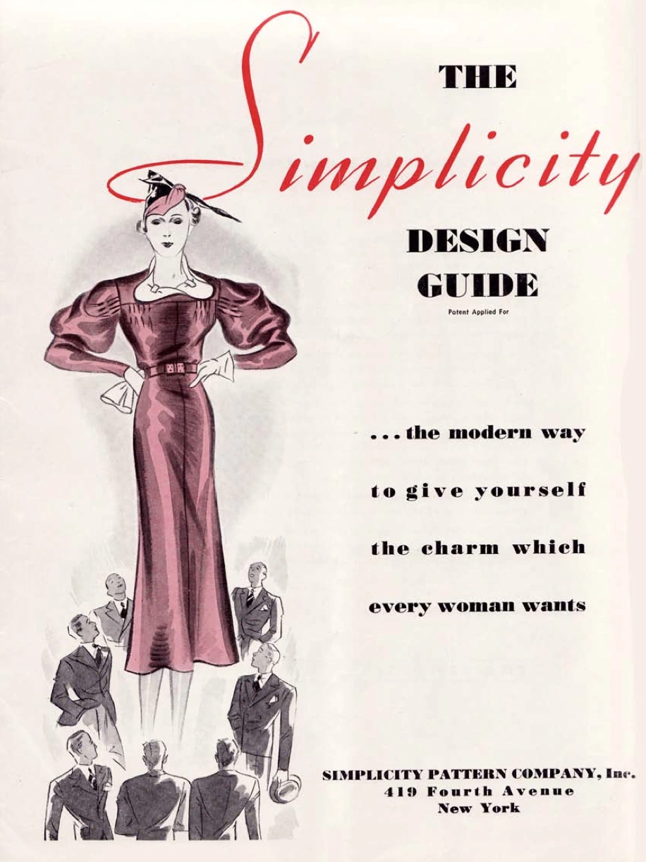 Simplicity Design Guide 1936 | Vintage Sewing Patterns | Fandom