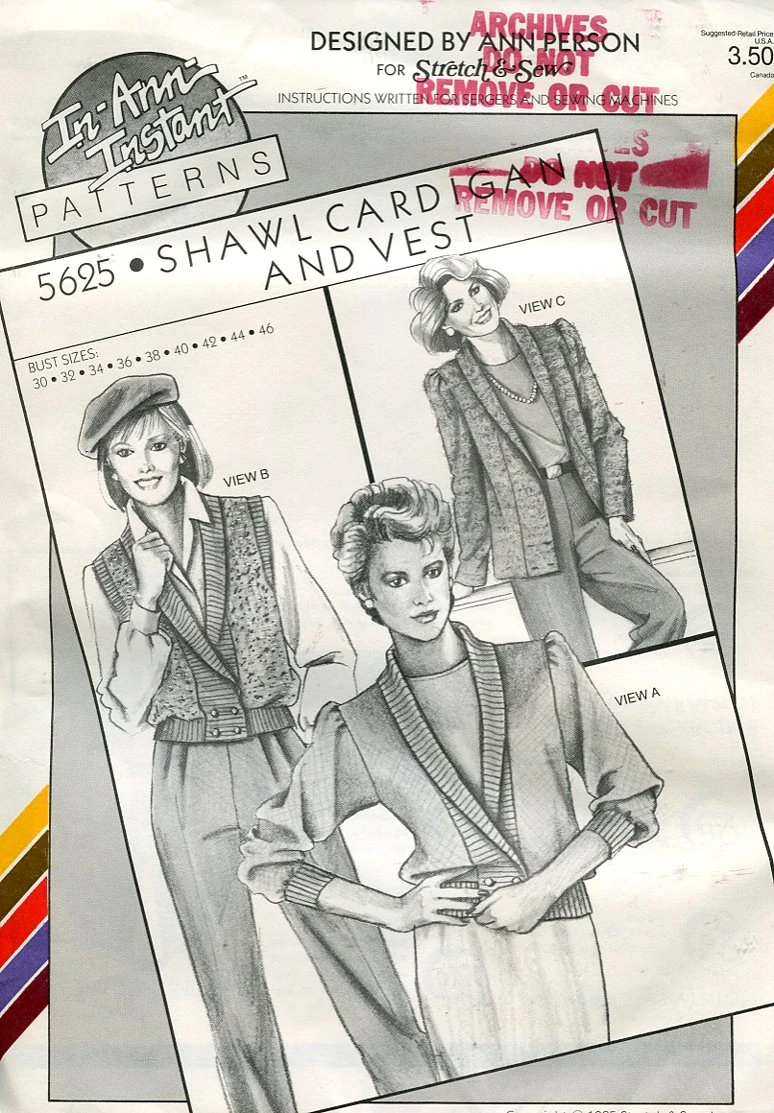 Stretch & Sew 5625 | Vintage Sewing Patterns | Fandom