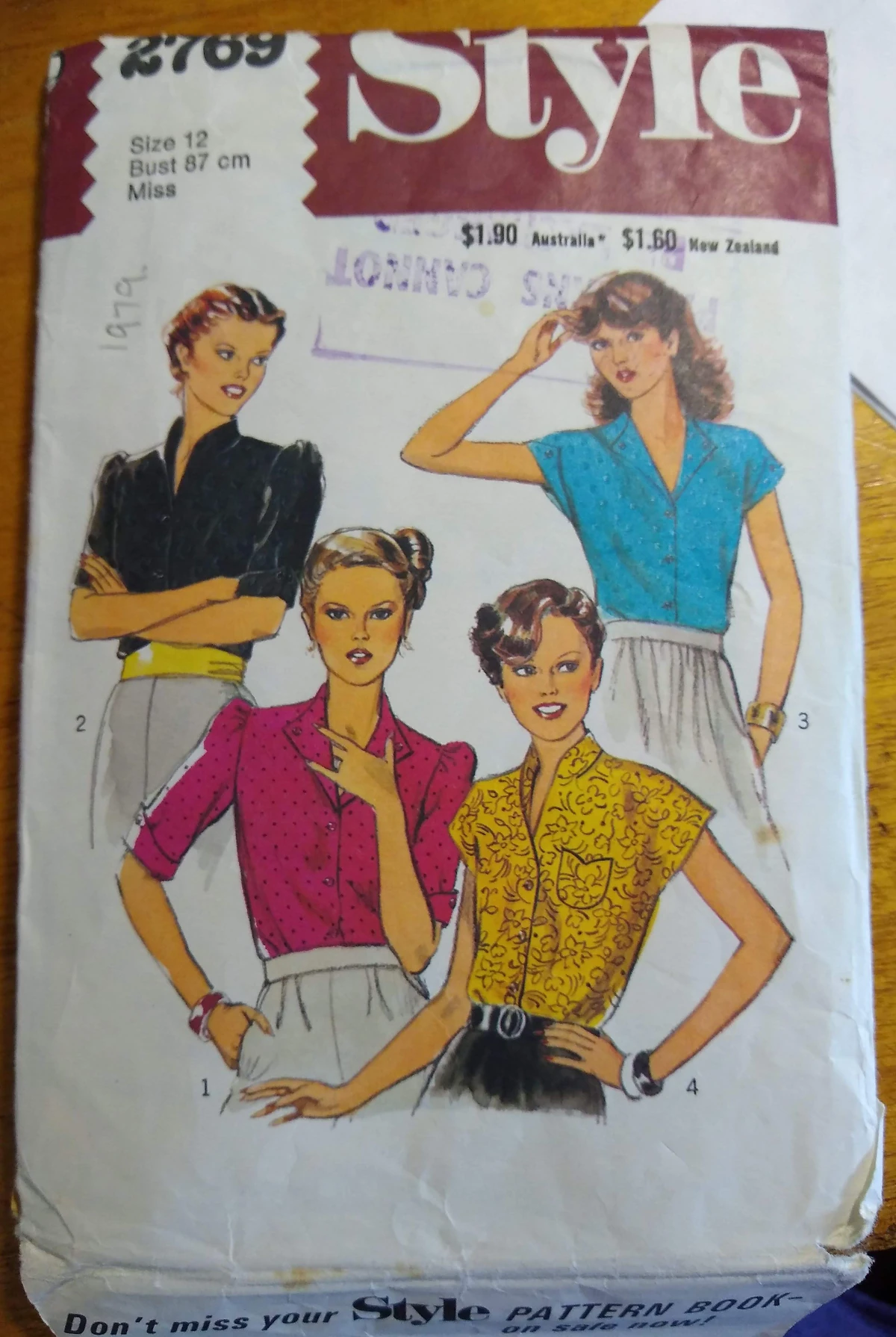 Style 2769 | Vintage Sewing Patterns | Fandom