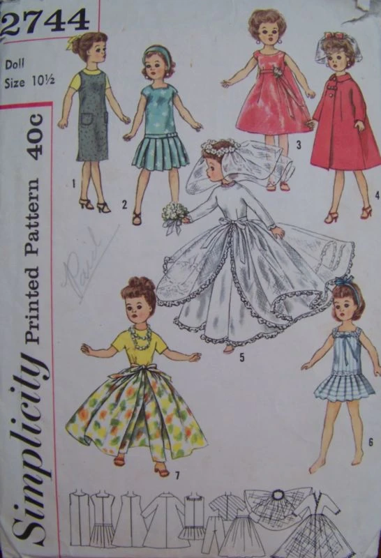 Simplicity 2744 | Vintage Sewing Patterns | Fandom
