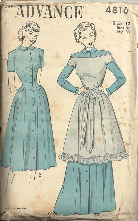 Advance 4816 | Vintage Sewing Patterns | Fandom