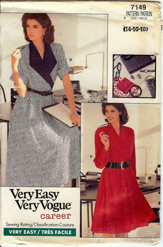 Vogue 7149 B | Vintage Sewing Patterns | Fandom