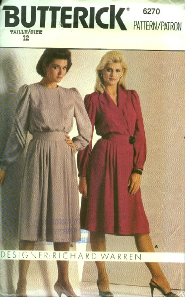Butterick 6270 A | Vintage Sewing Patterns | Fandom