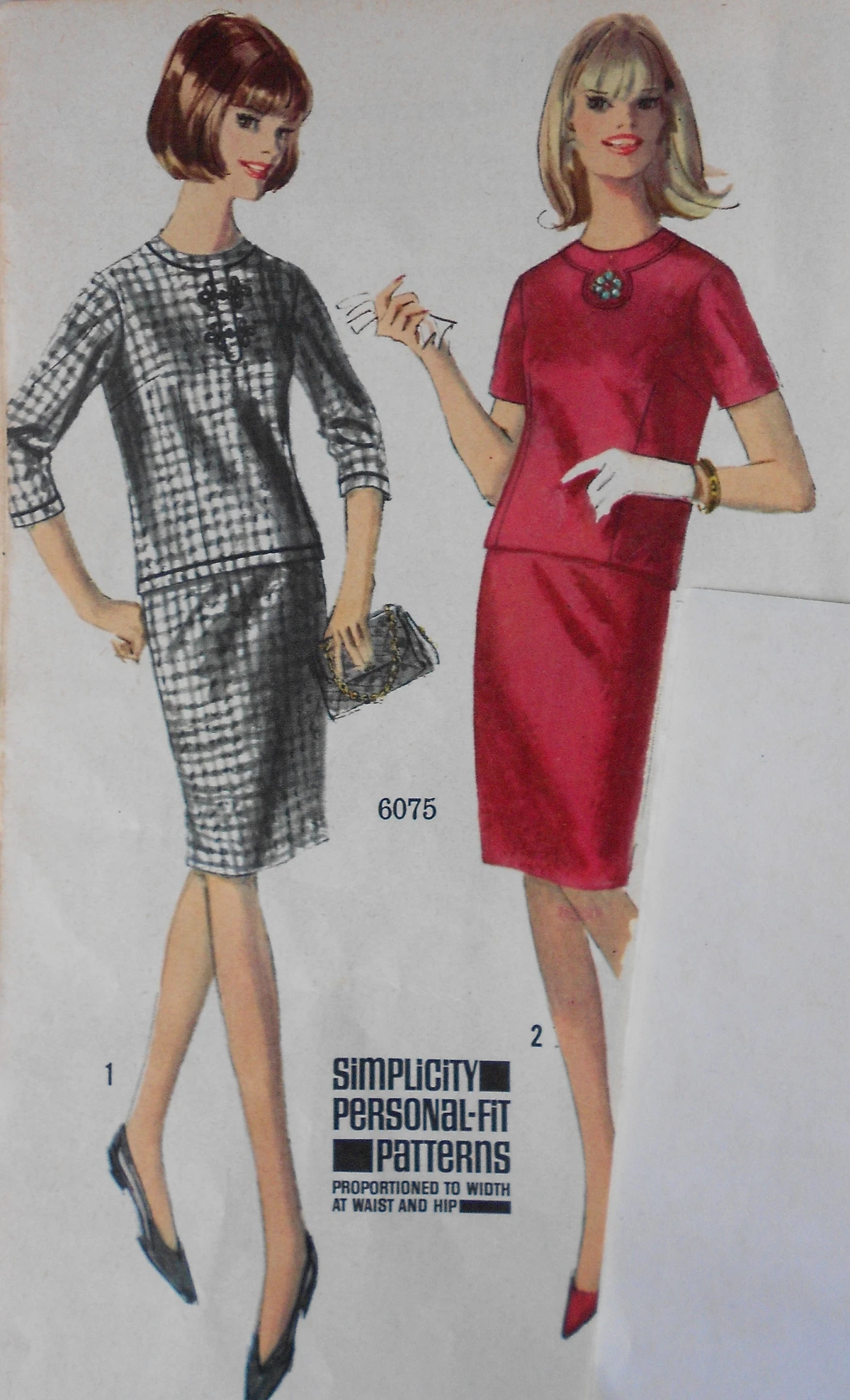 Simplicity 6075 A | Vintage Sewing Patterns | Fandom