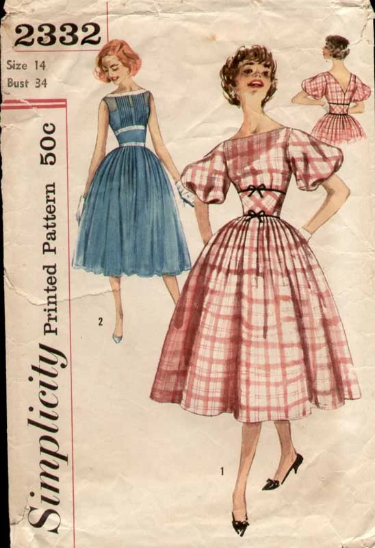 Simplicity 2332 A | Vintage Sewing Patterns | Fandom