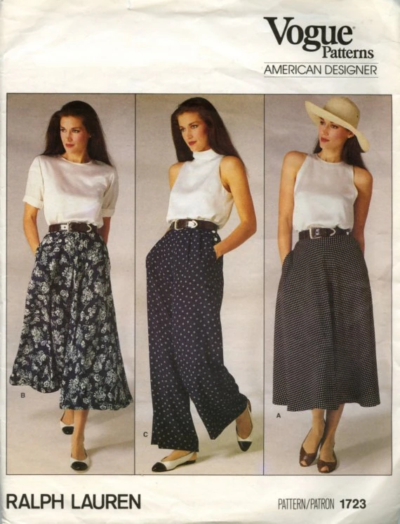 Vogue 1723 | Vintage Sewing Patterns | Fandom