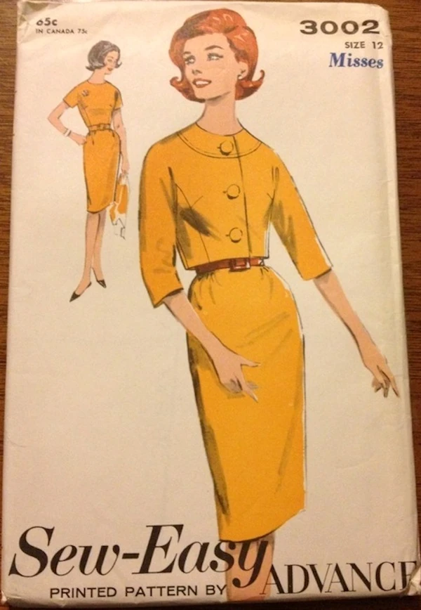 Advance 3002 | Vintage Sewing Patterns | Fandom