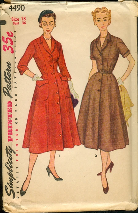 Simplicity 4490 | Vintage Sewing Patterns | Fandom