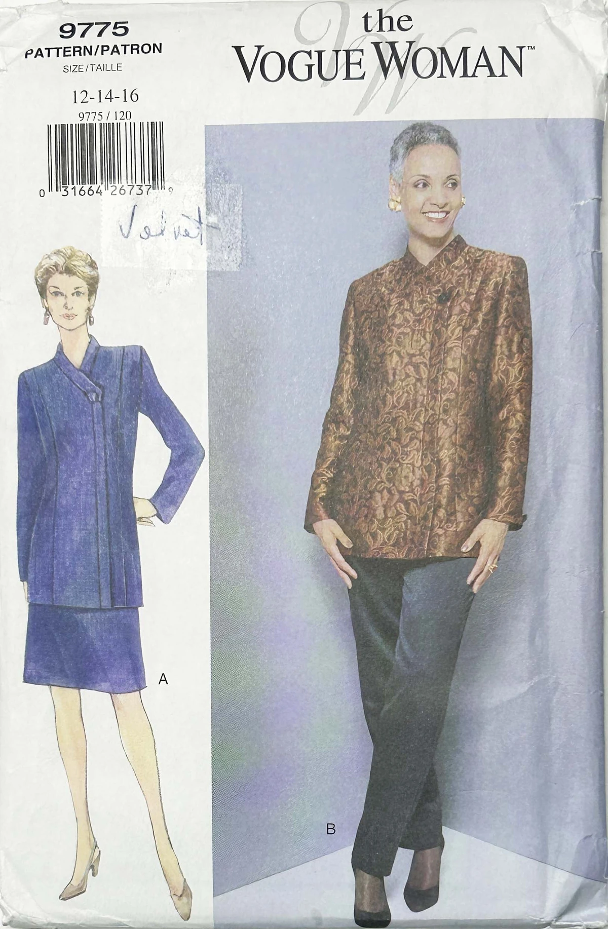 Vogue 9775 B | Vintage Sewing Patterns | Fandom