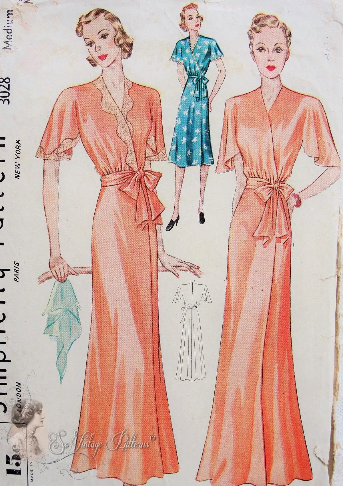 Simplicity 3028 | Vintage Sewing Patterns | Fandom