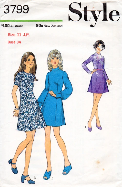 Style 3799 | Vintage Sewing Patterns | Fandom