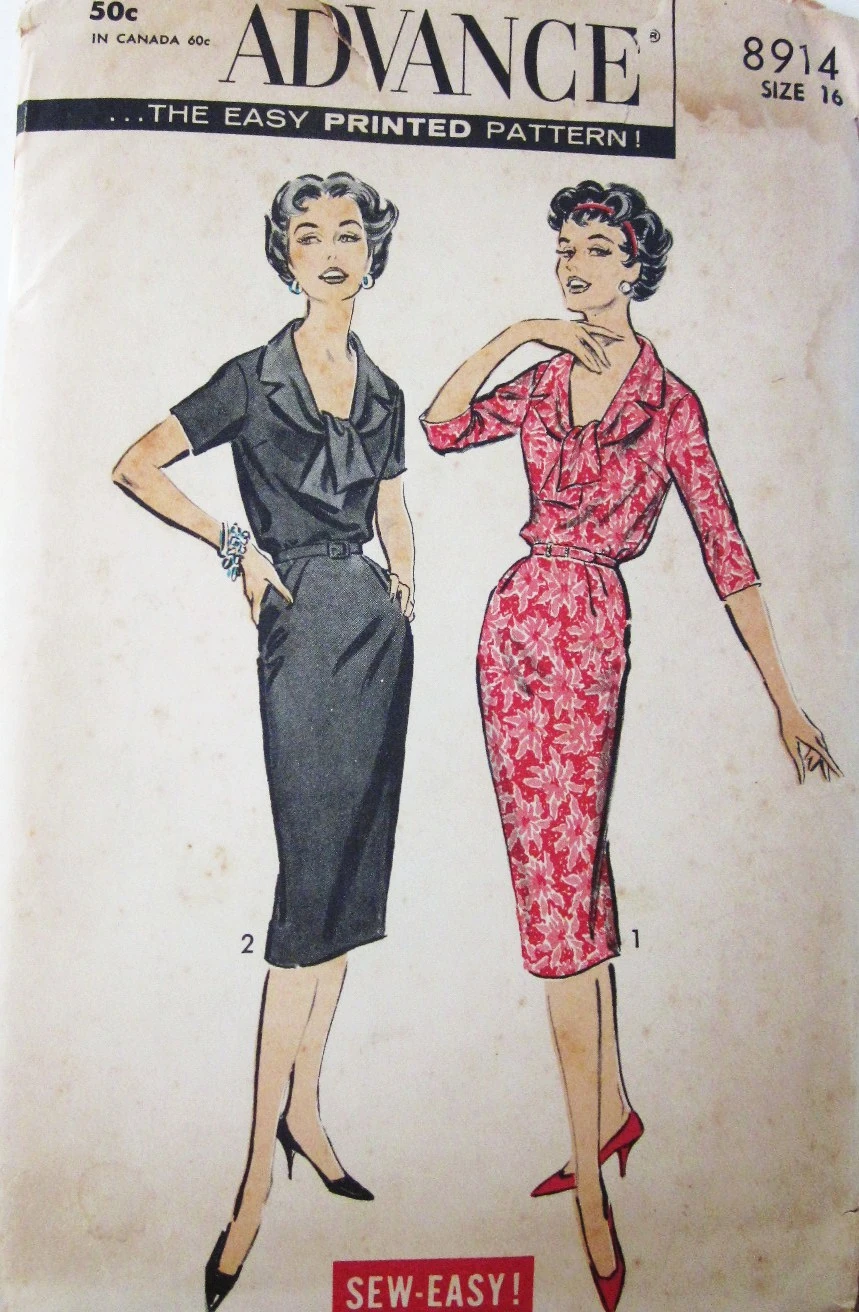 Advance 8914 | Vintage Sewing Patterns | Fandom