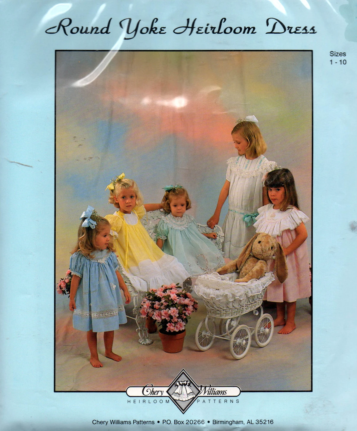Chery Williams Round Yoke Heirloom Dress | Vintage Sewing Patterns | Fandom