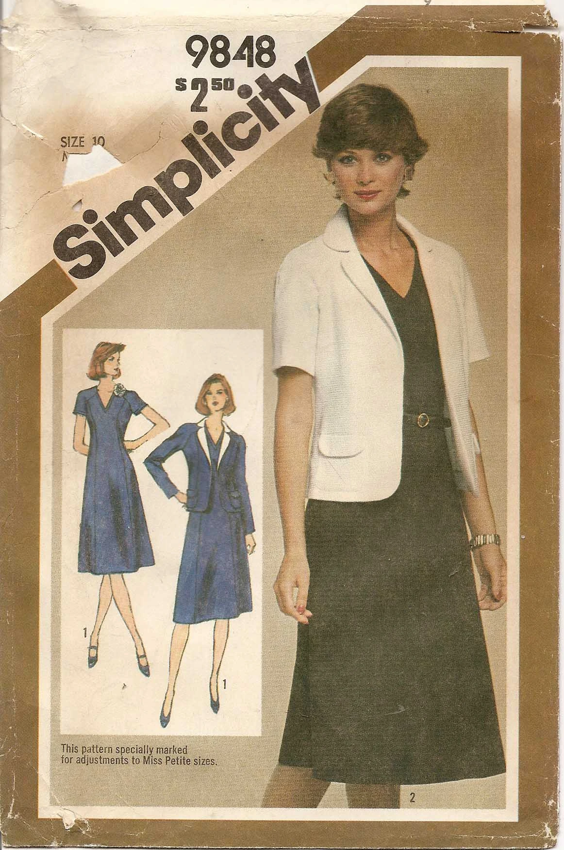 Simplicity 9848 A | Vintage Sewing Patterns | Fandom