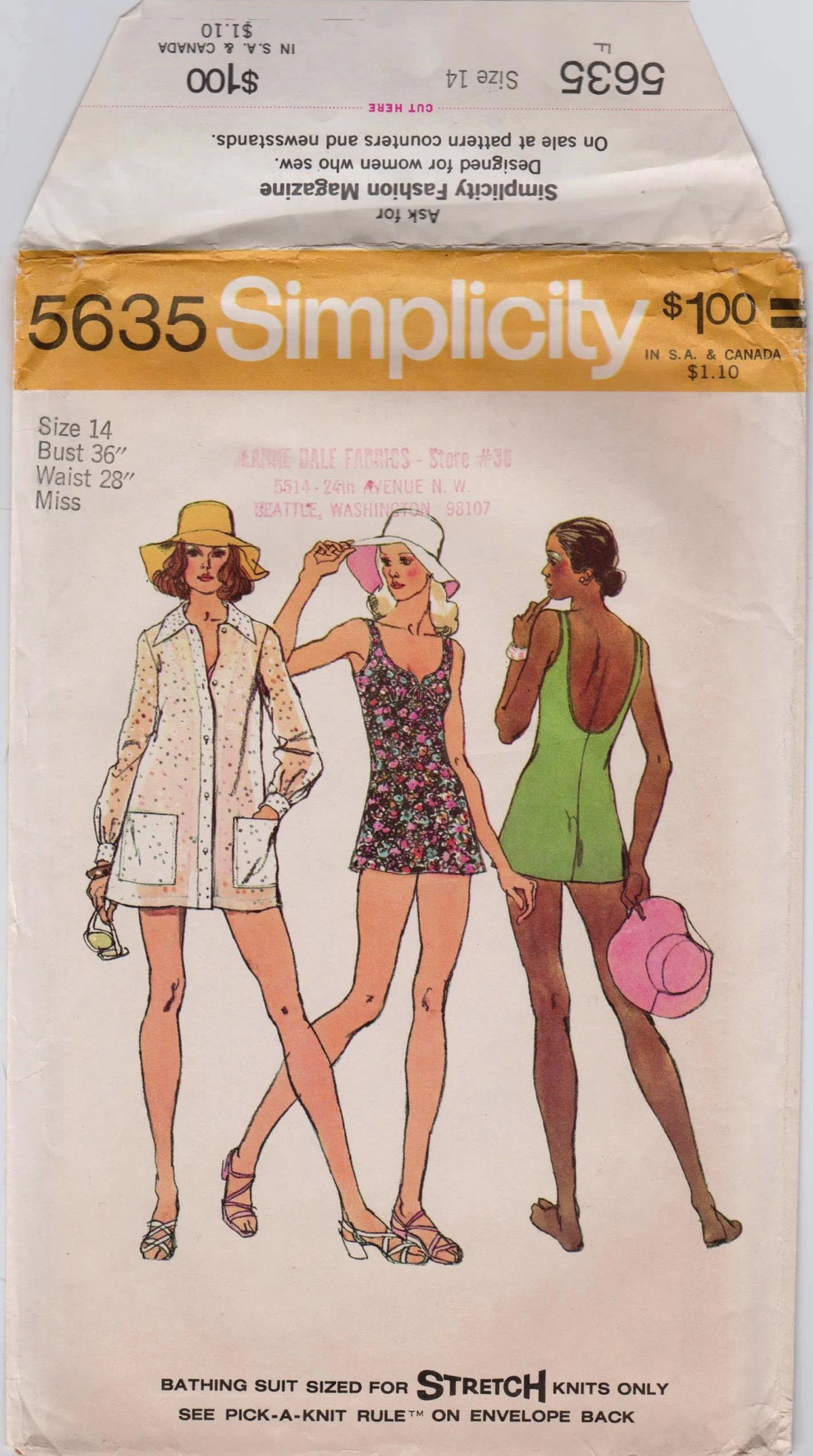 Simplicity 5635 | Vintage Sewing Patterns | Fandom