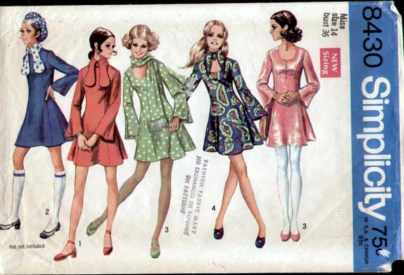 Simplicity 8430 A | Vintage Sewing Patterns | Fandom