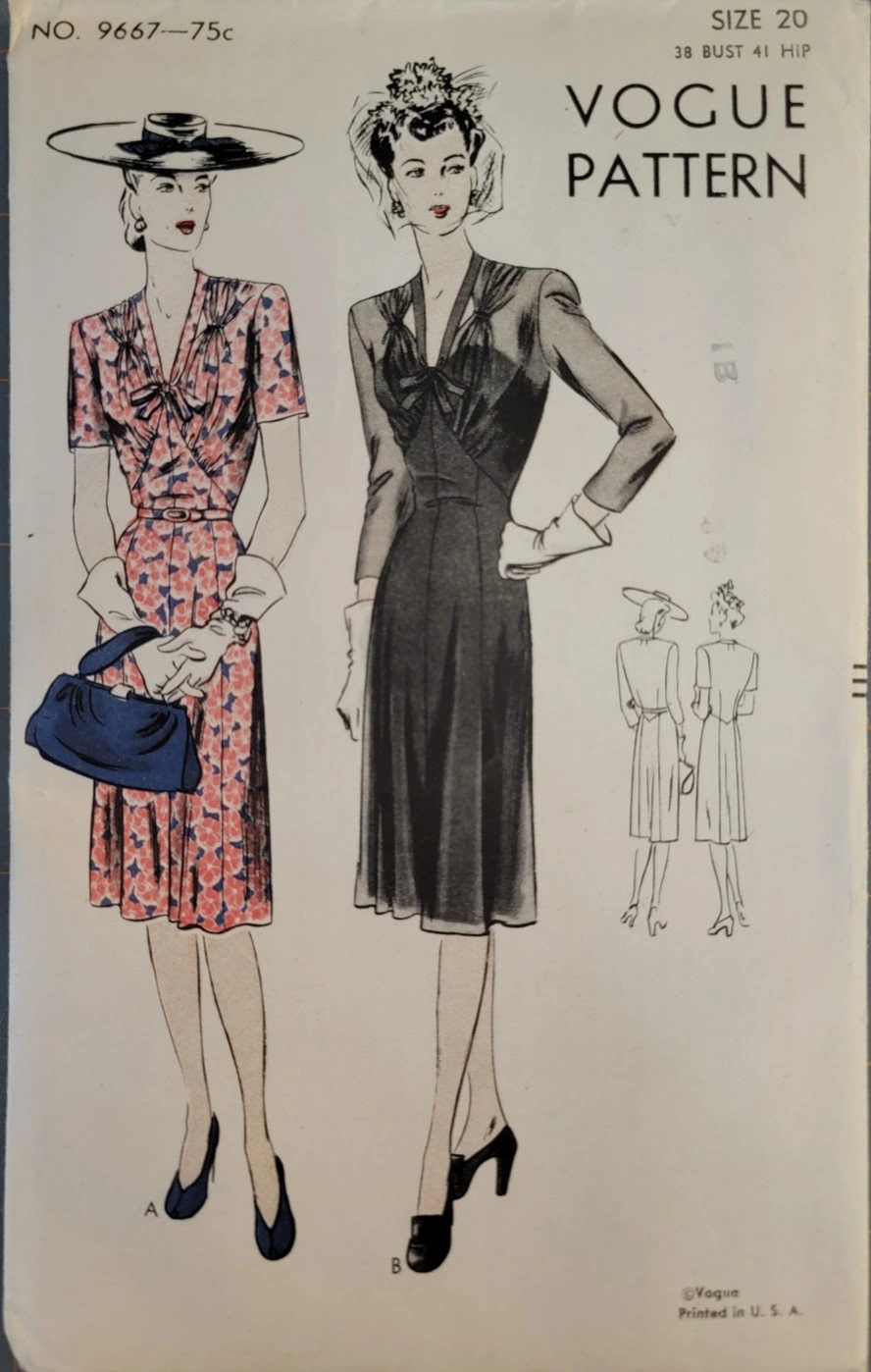 Vogue 9667 A | Vintage Sewing Patterns | Fandom