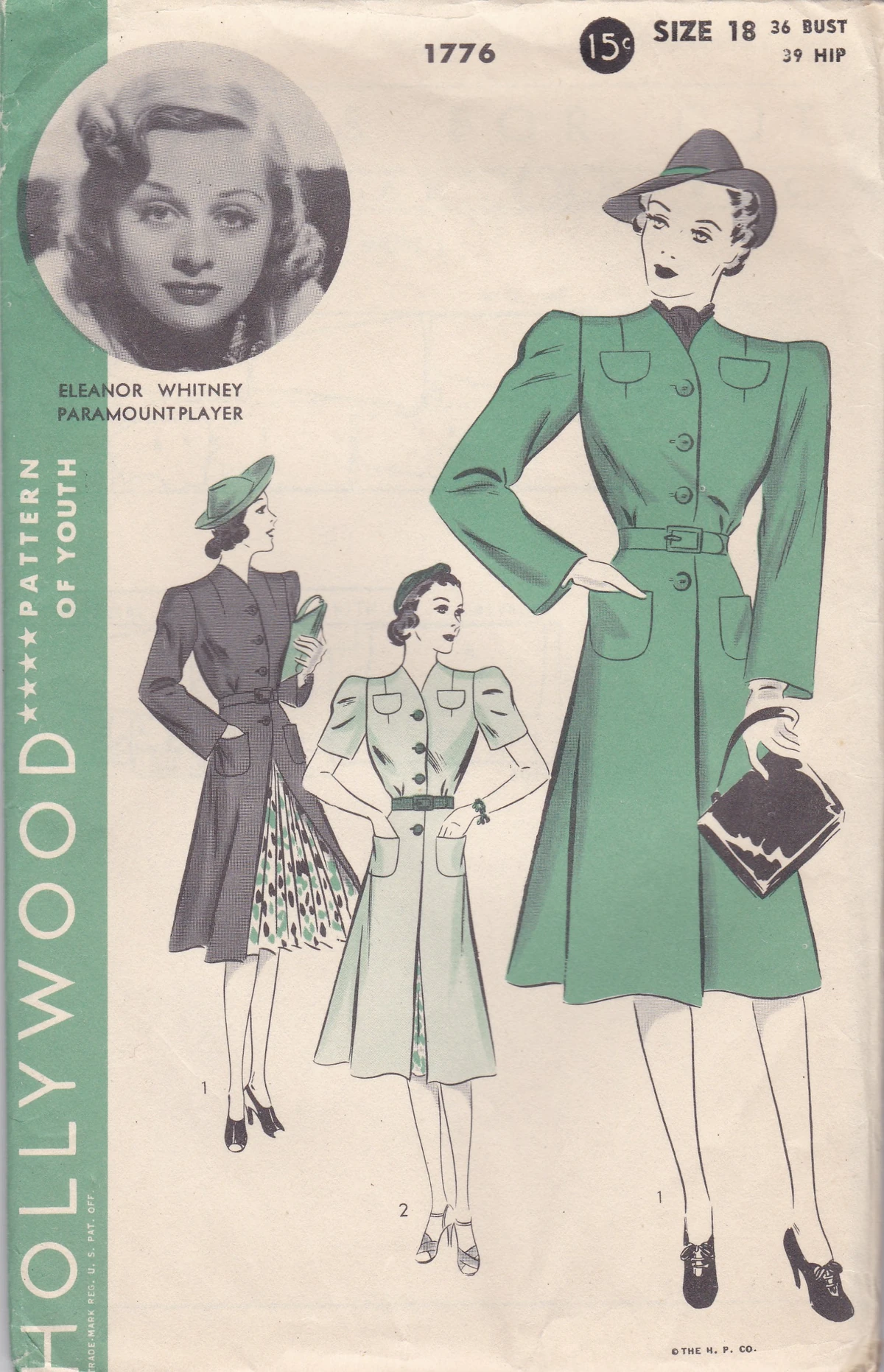 Hollywood 1776 A | Vintage Sewing Patterns | Fandom