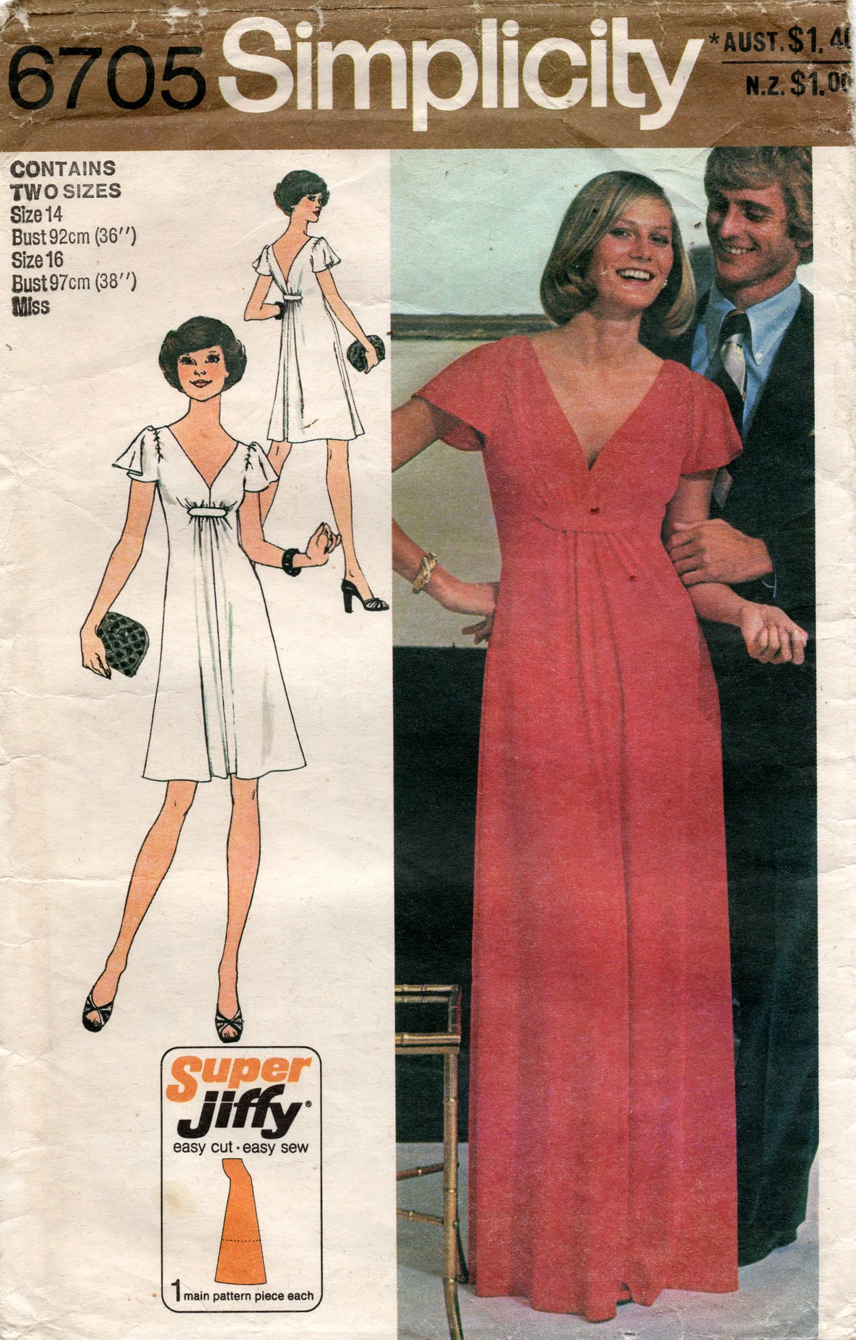 Simplicity 6705 A | Vintage Sewing Patterns | Fandom