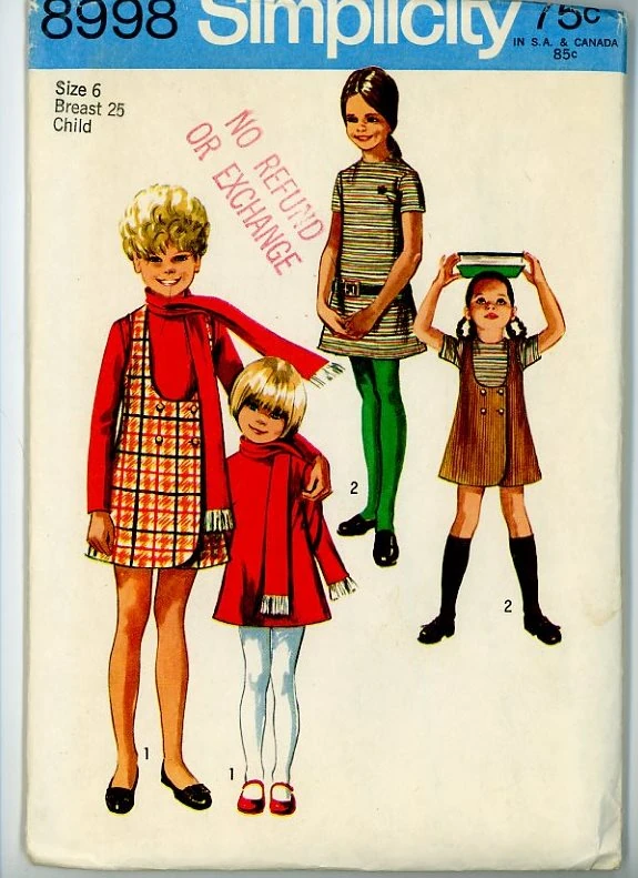 Simplicity 8998 | Vintage Sewing Patterns | Fandom
