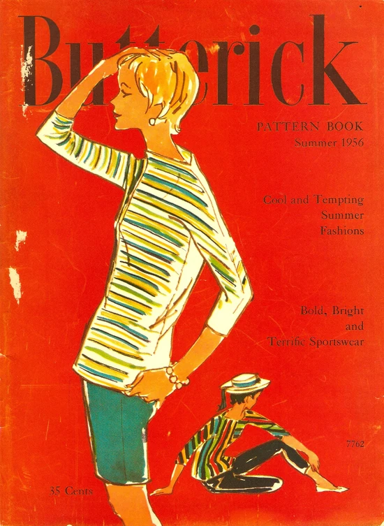 Butterick Pattern Book Summer 1956 | Vintage Sewing Patterns | Fandom