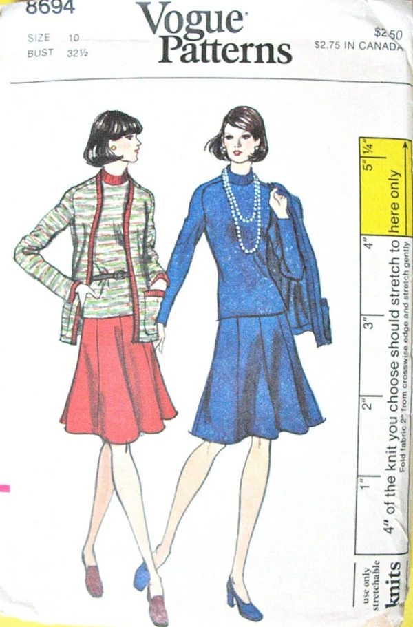 Vogue 8694 | Vintage Sewing Patterns | Fandom