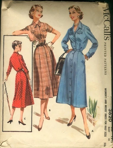 McCall's 3620 | Vintage Sewing Patterns | Fandom