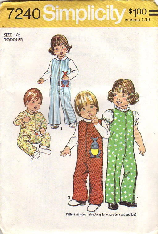 Simplicity 7240 | Vintage Sewing Patterns | Fandom