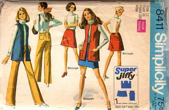 Simplicity 8411 | Vintage Sewing Patterns | Fandom
