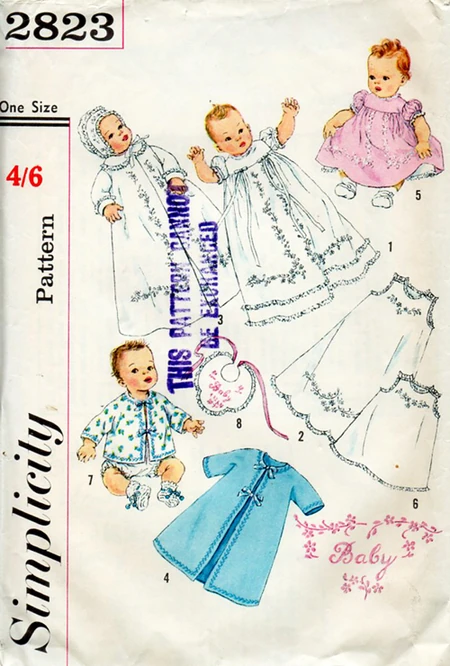 Simplicity 2823 B | Vintage Sewing Patterns | Fandom